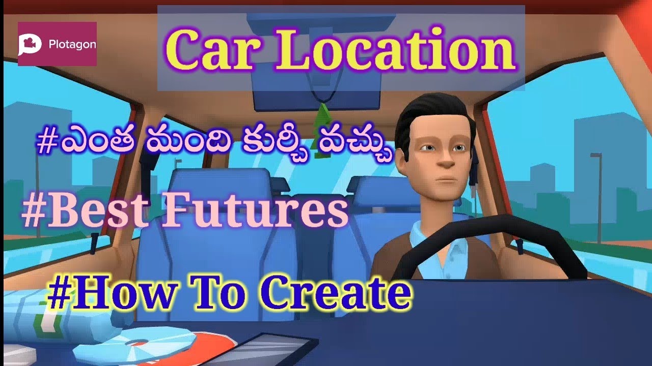 How to create Car Plotagon App In Telugu #Plotagonapp #Ep2 - YouTube