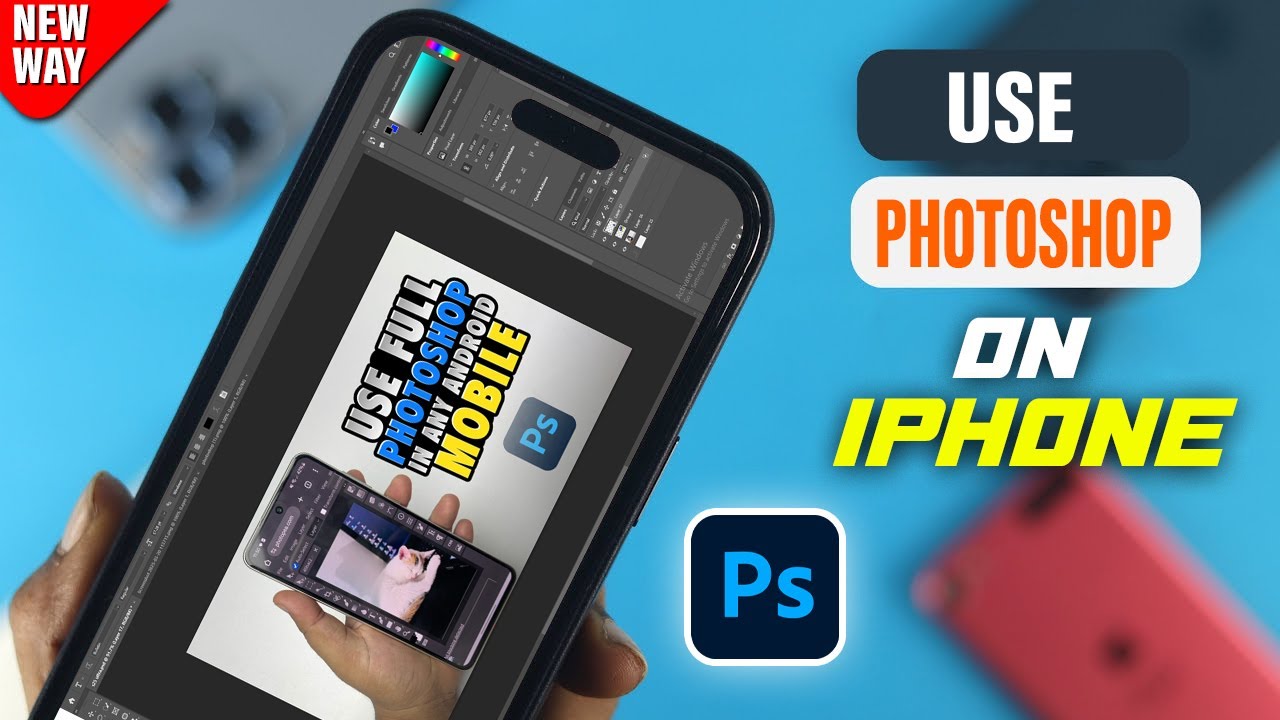 How To Use Photoshop On iPhone/iPad - YouTube