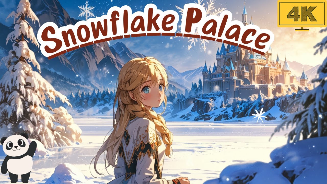 Snowflake Palace Adventure | kids stories, bedtime stories @AiPandaMe ...