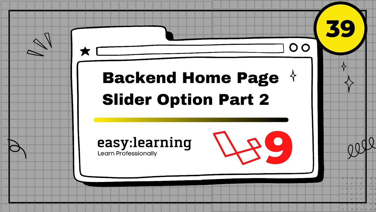 Laravel 9 Project #39 | Backend Home Page Slider Option Part 2 - YouTube