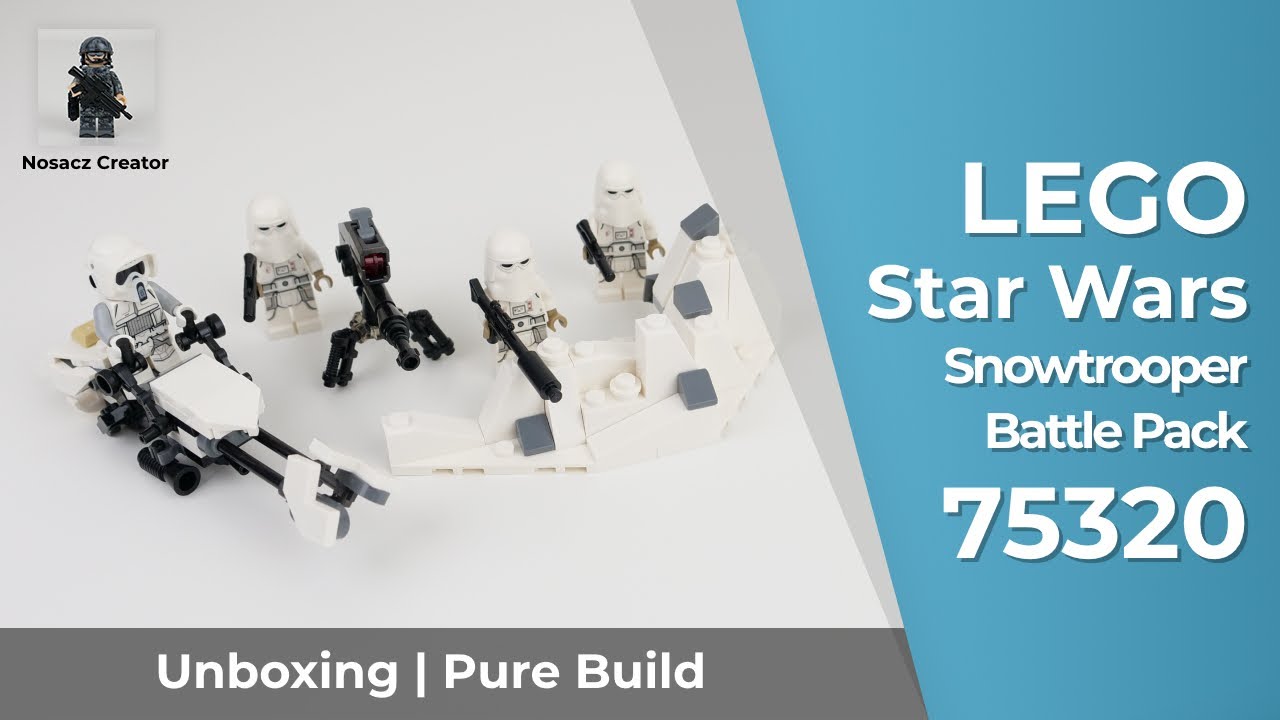 LEGO Star Wars | 75320 --- Snowtrooper Battle Pack --- unboxing and ...