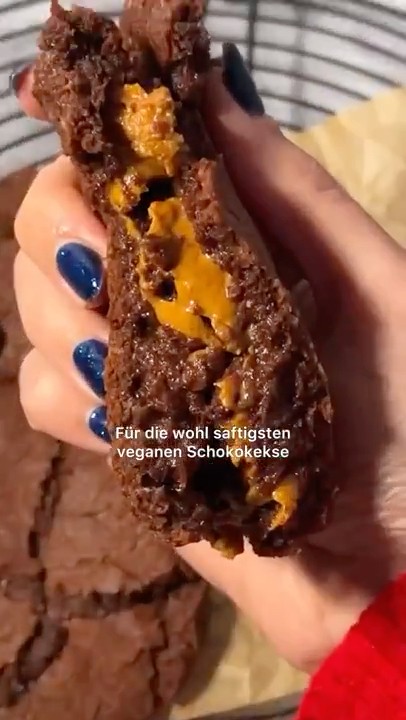 🍫 + 🥜 = ️‍🔥 #keksebacken #vegan #rezept - YouTube