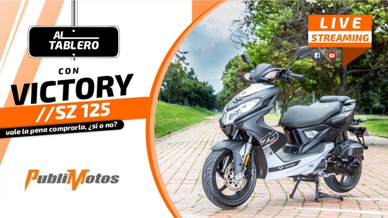 Al tablero - VICTORY ZS 125 - Análisis, consumo, velocidad; lo bueno y ...