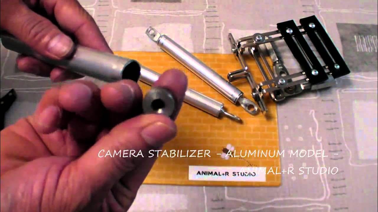 HOW TO MAKE A CAMERA STABILIZER - ALUMINUM MODEL - - YouTube