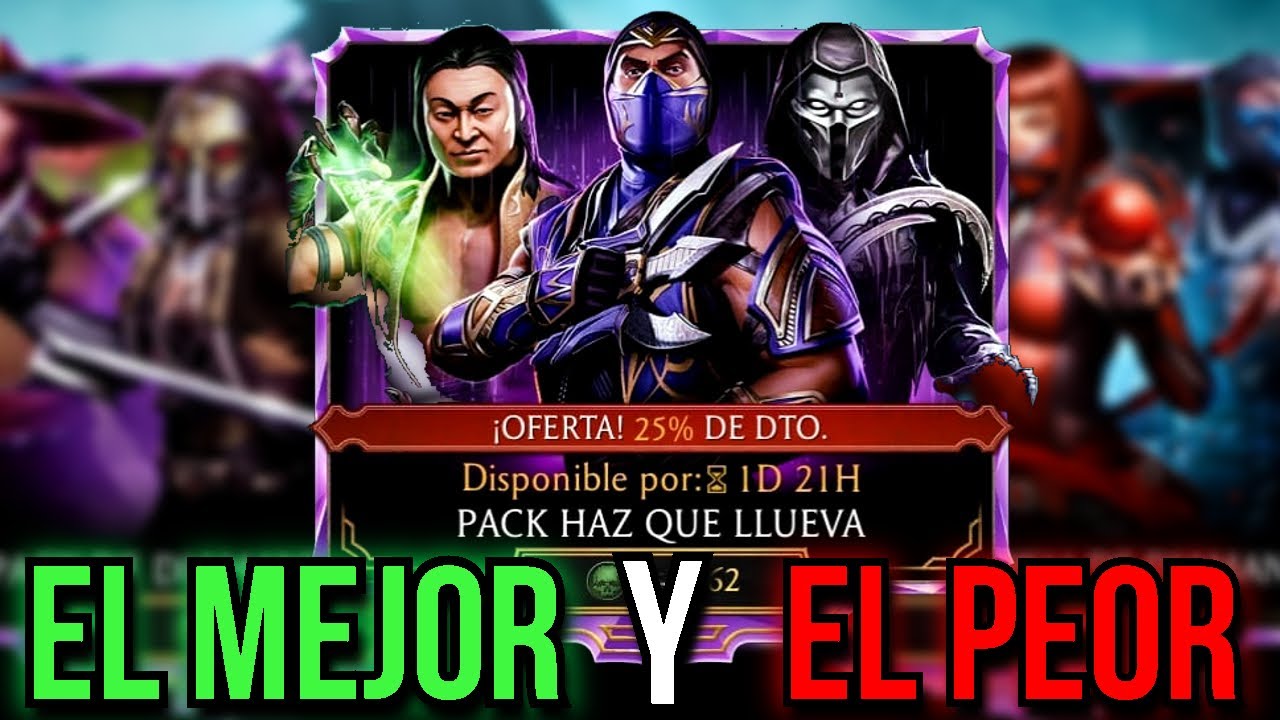 PACK "HAZ QUE LLUEVA" | EL MEJOR Y EL PEOR PACK! MK Mobile - YouTube