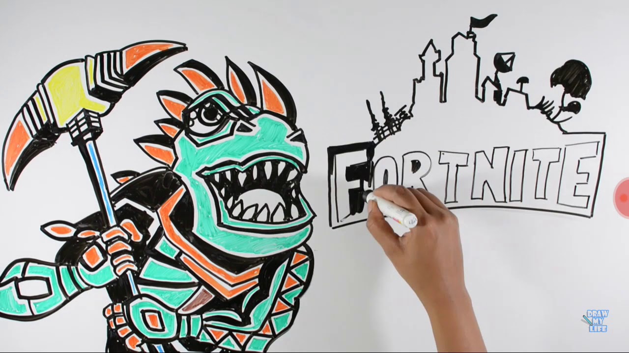 Draw my life :tfue - YouTube