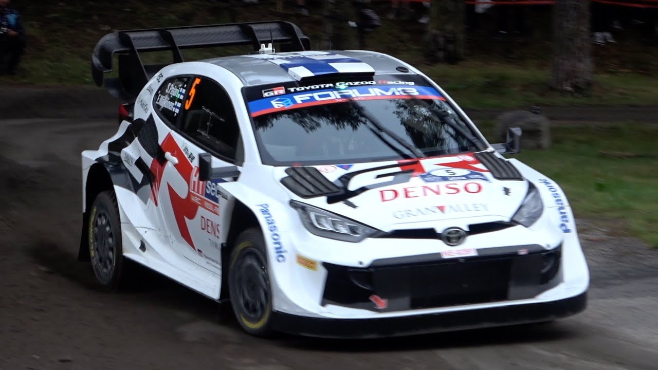 WRC Rally Finland 2024 SS1 Harju - YouTube