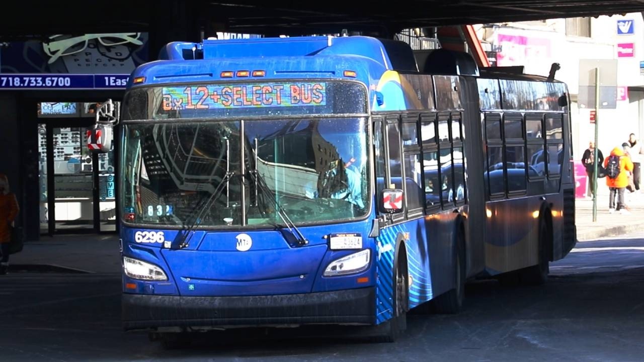 NYCT Bus: 2025 New Flyer XD60 #6296 on the Bx12 Select Bus Service at ...