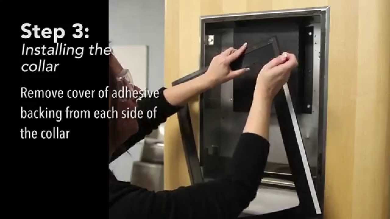 Recessed Collar Installation by Wausau Paper® - YouTube