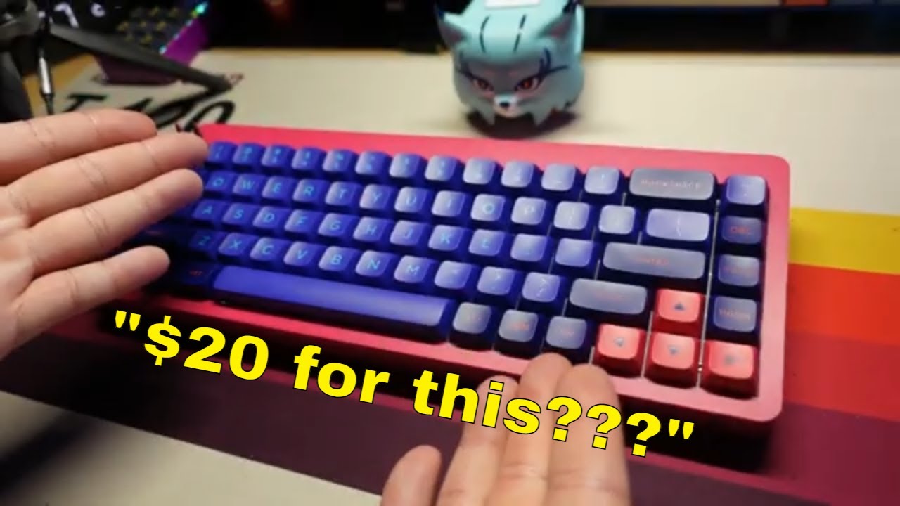 I TRIED BUILDING A $20 KEYBOARD THAT LOOKS LIKE A PREMIUM... - YouTube