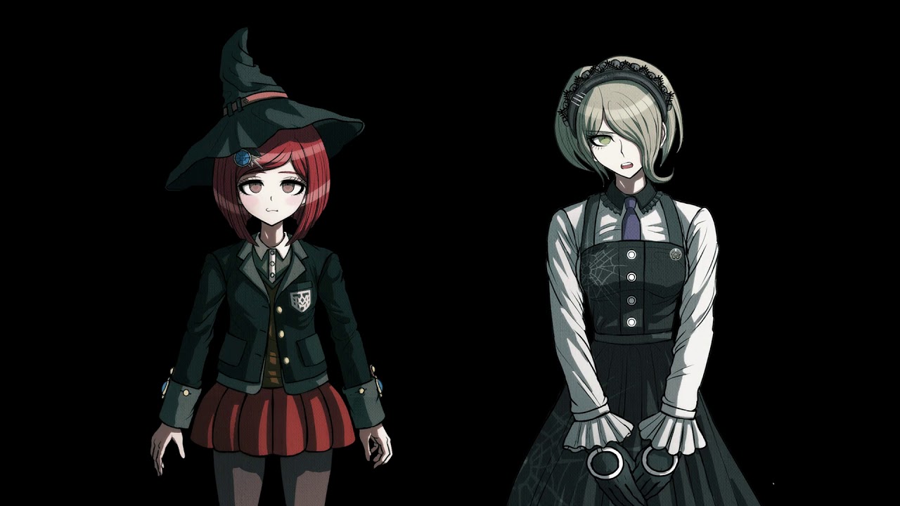 DRV3 Sprite Spoilers - An Average Himiko And Kirumi Conversation - YouTube