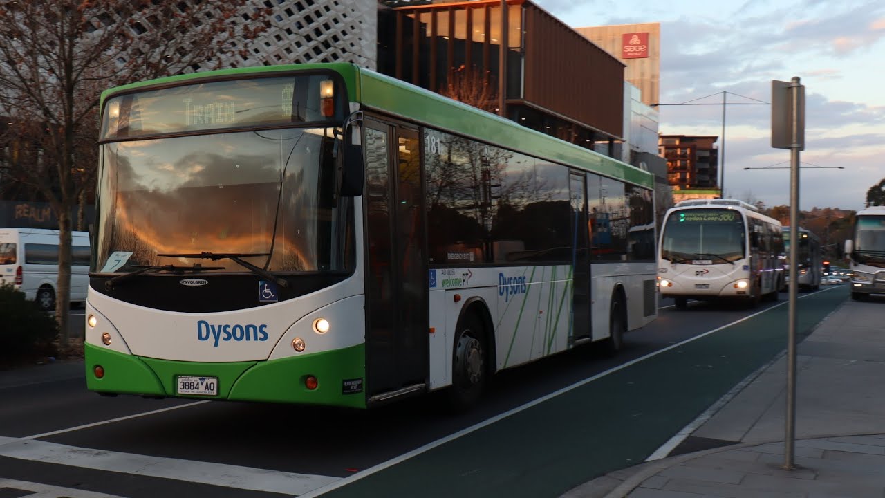 Dysons #181 Scania L94UB Volgren CR227L - YouTube