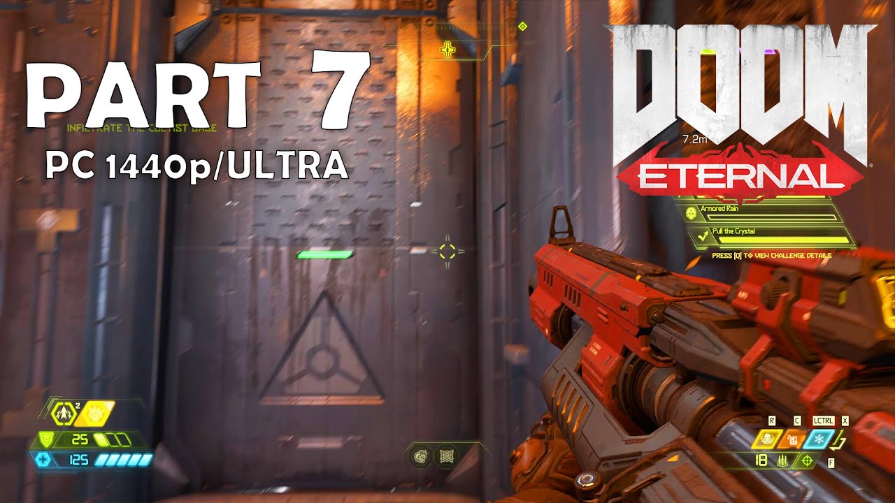 DOOM Eternal no commentary PART 7 || Gameplay Walkthrough [1440p PC ...