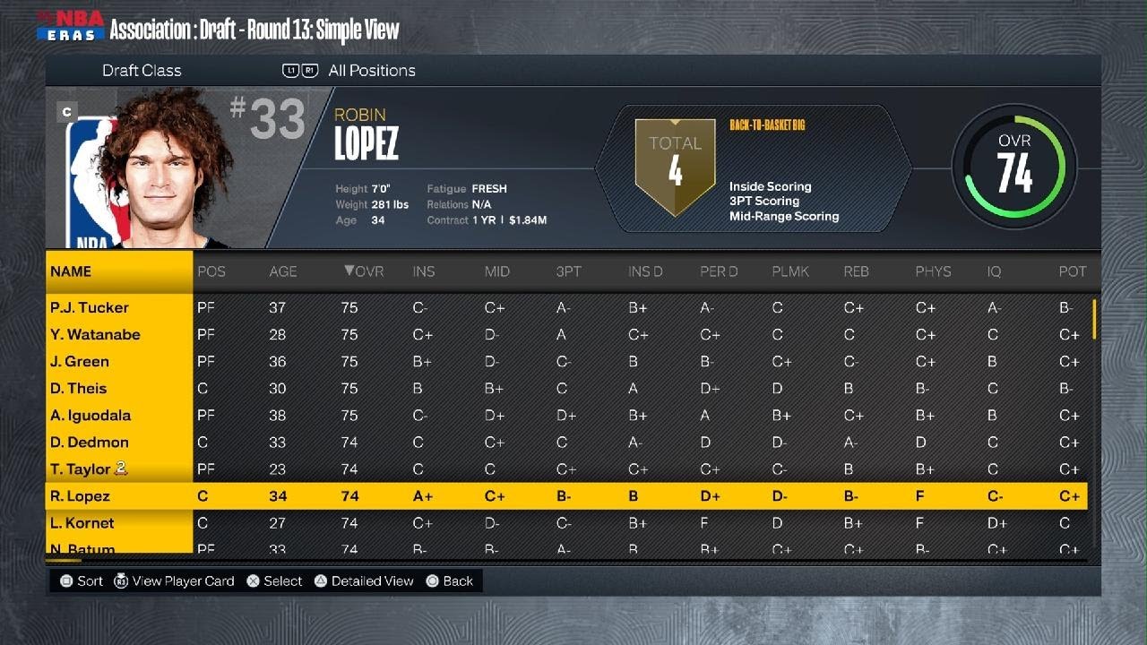 NBA 2K my league fantasy draft - YouTube