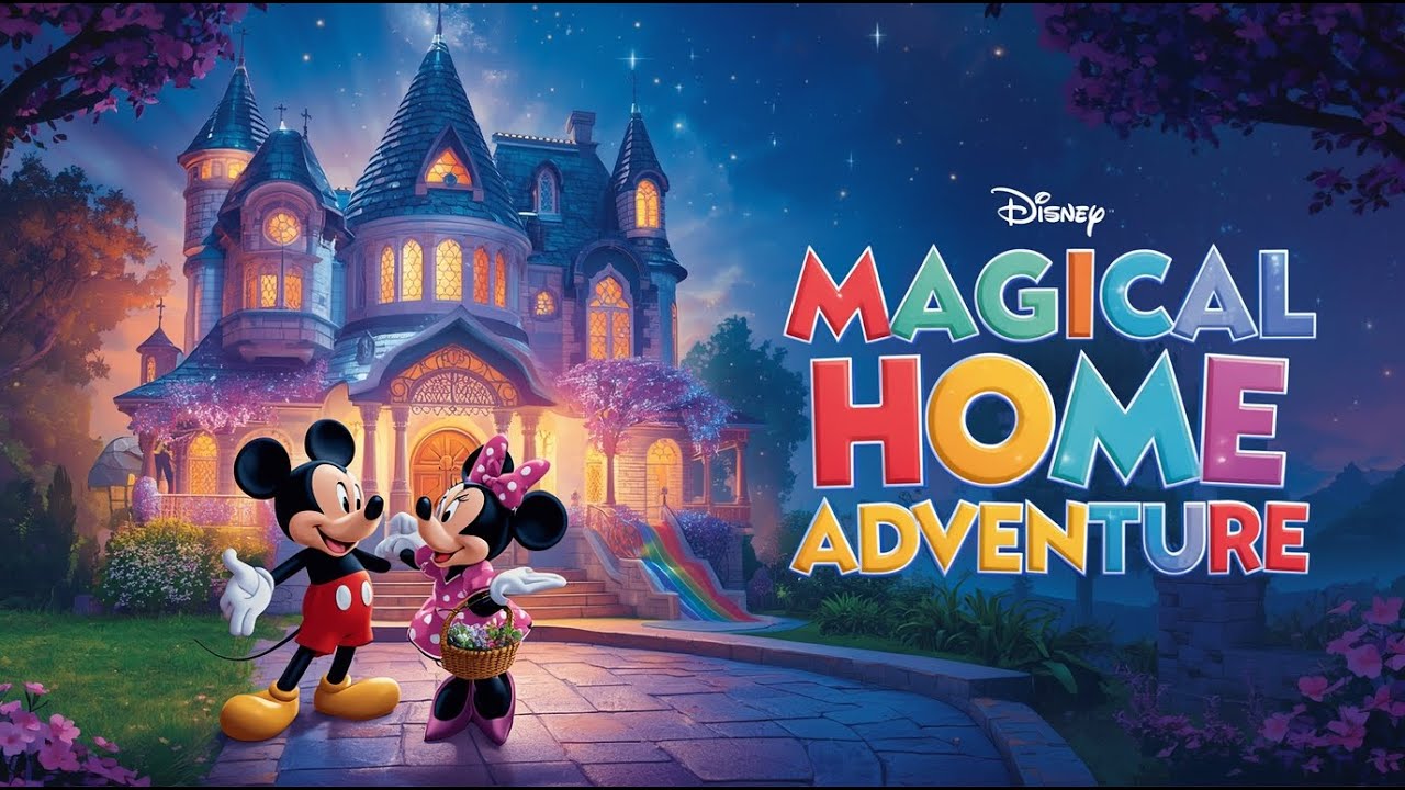 🏰 Mickey & Minnie’s Magical Home Adventure 🌈🐭🌟 - YouTube