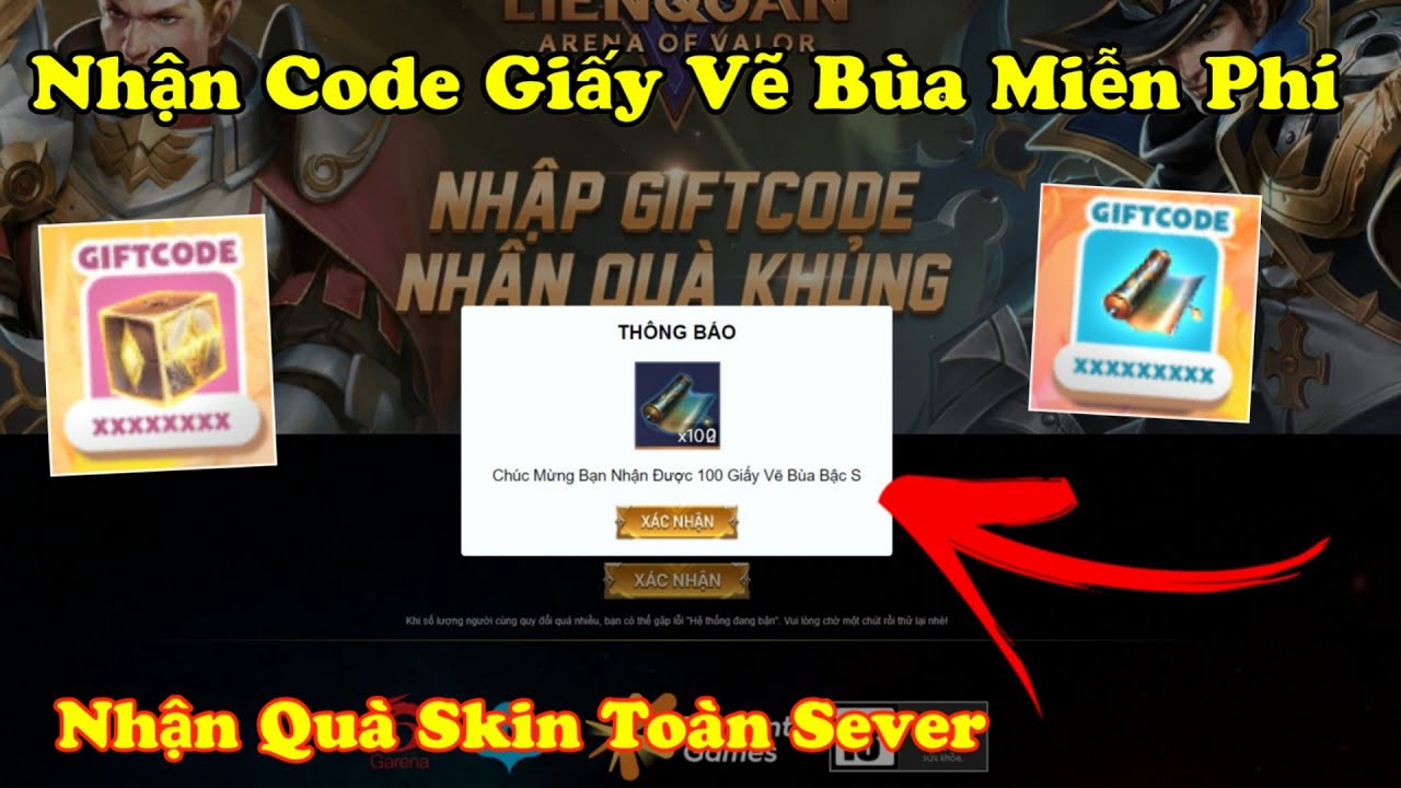 Giftcode Liên Quân | Nhập CODE Mới Nhất LQ Nhận Quà Skin Và Vật Phẩm ...