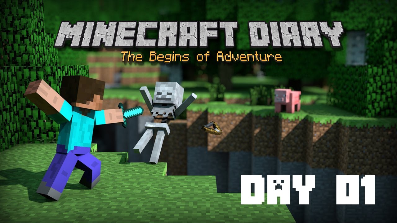 Minecraft Diary #1 | มาเริ่มต้นไปด้วยกันนะ 1/2 - YouTube
