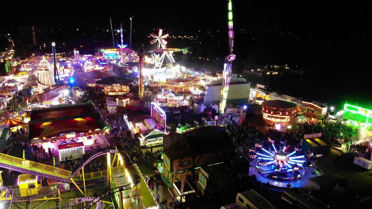 Bridgwater Fair by Drone - YouTube
