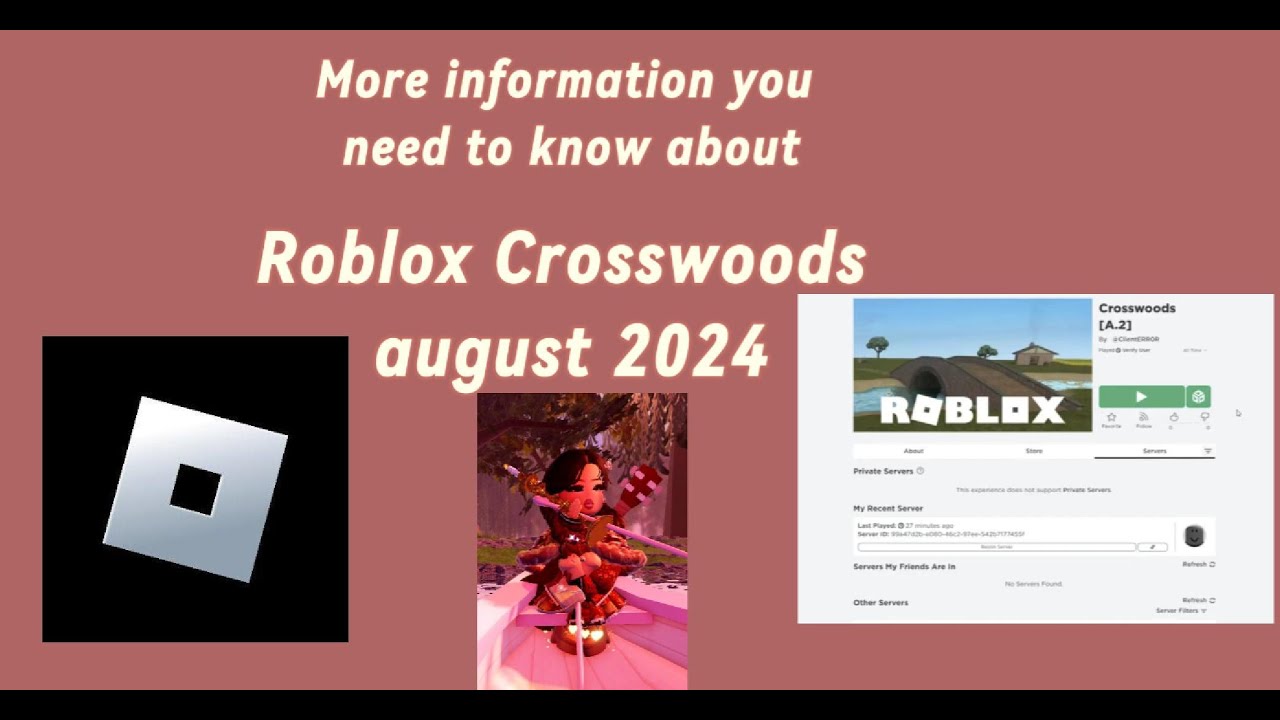Roblox crosswoods 2024 - YouTube