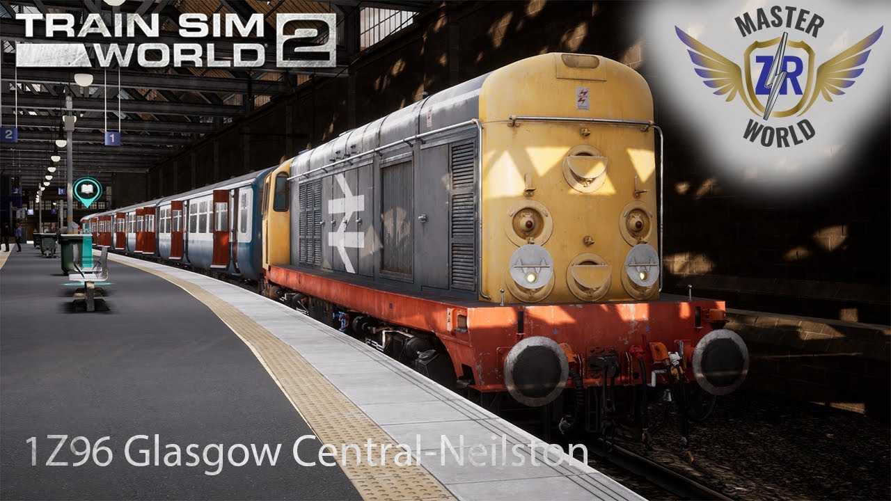 1Z96 Glasgow Central-Neilston - Cathcart Circle Line - Class 20 - Train ...