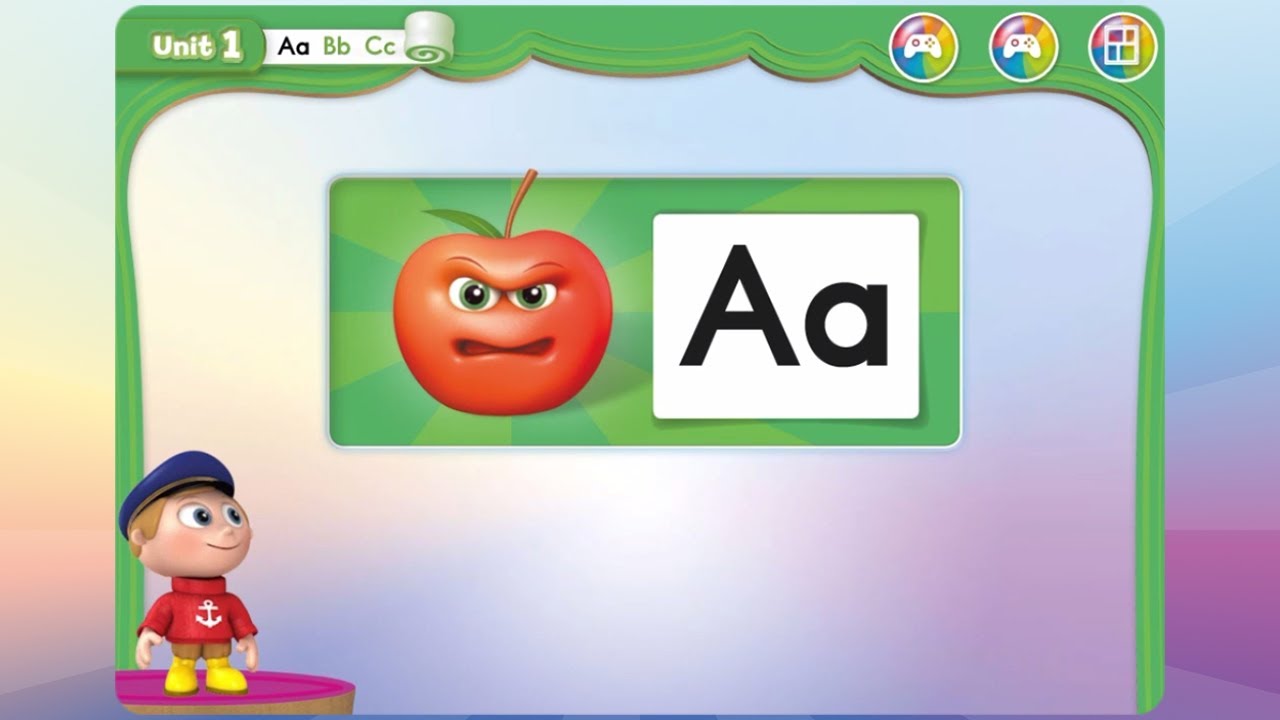 Oxford Phonics World 1 - Unit 1 - Letter Aa - YouTube