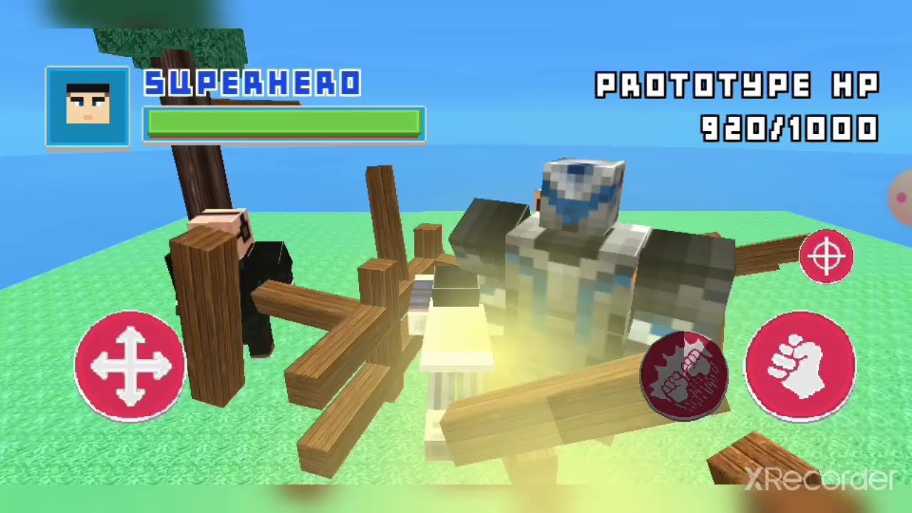 Flying Superhero Blocky World - Gameplay Wolkthough Games Free 2021 ...