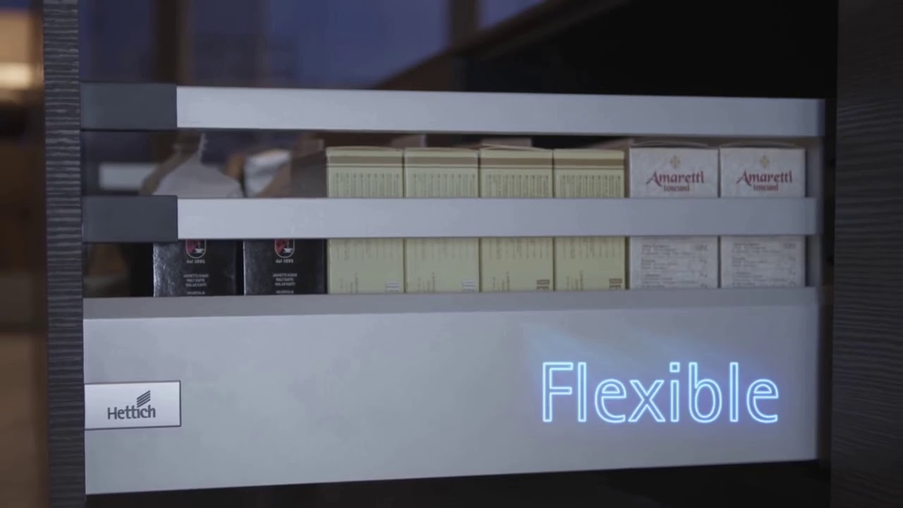 Hettich ArchiTech Drawer System - YouTube