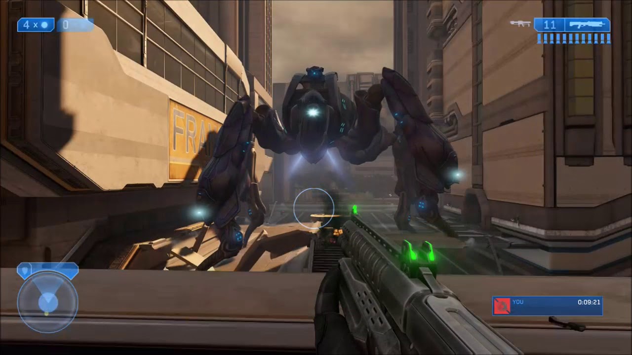 Halo 2 Anniversary Scarab Attack Death - YouTube