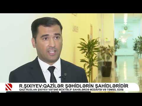 “Suqovuşanın azadlığı uğrunda” və “Cəsur döyüşçü” medalları ilə təltif edilən Ruslan Şıxıyev.