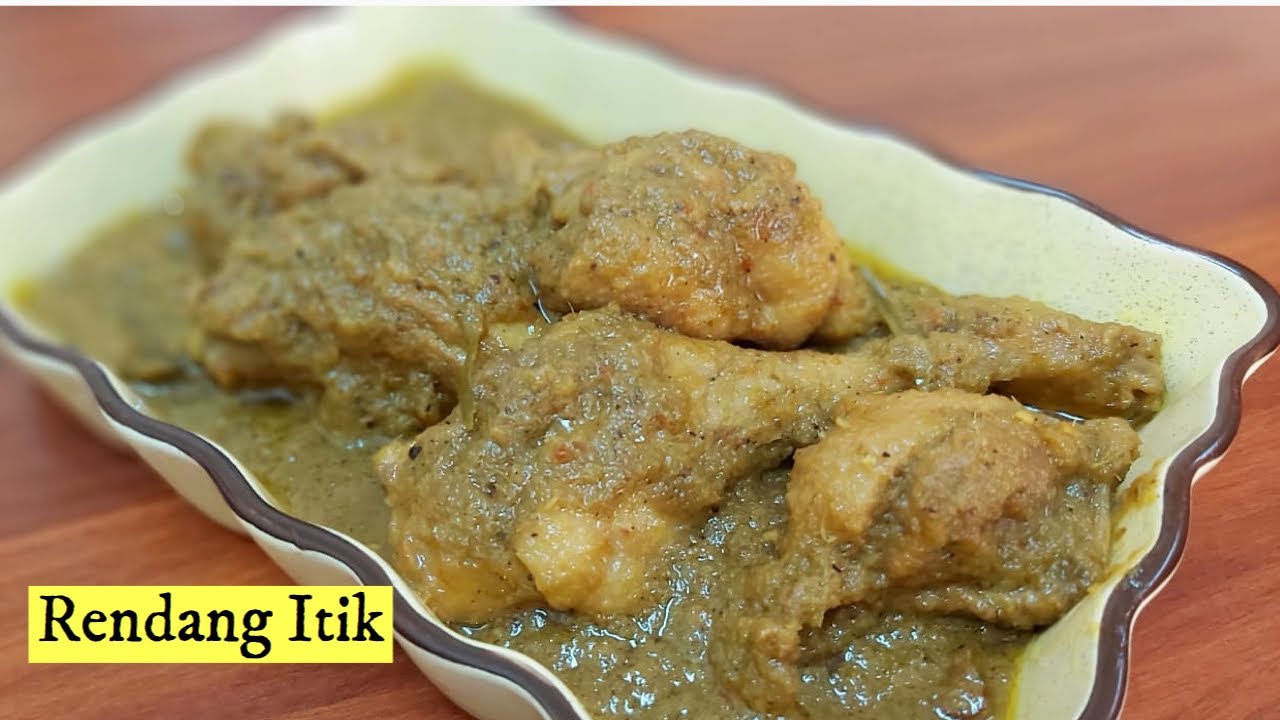 Rendang Itik Stail Nogori | Menu Hari Raya - YouTube