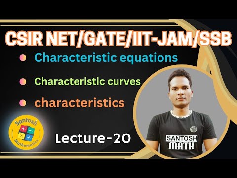 Characteristics curves | Characteristics Equations | Non- homogeneous ...