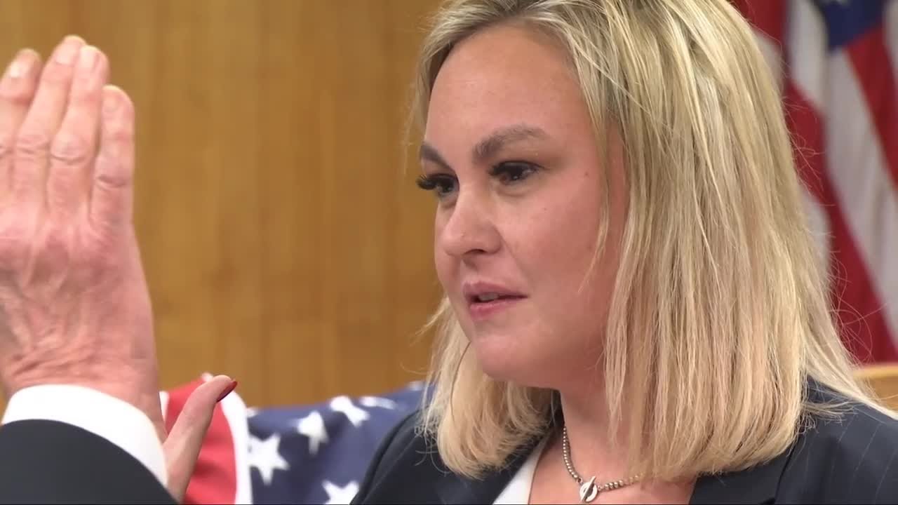 Ashley Harada sworn in as Yellowstone County judge - YouTube