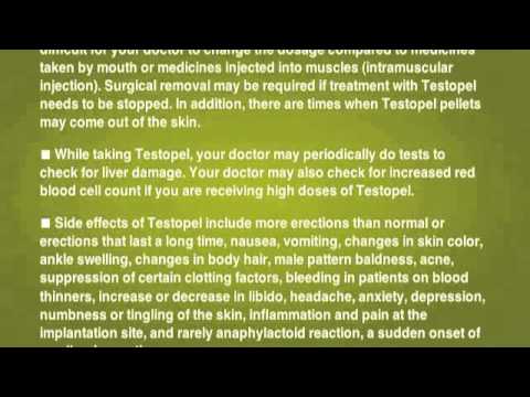 Correction of Drug Information - Testopel - YouTube