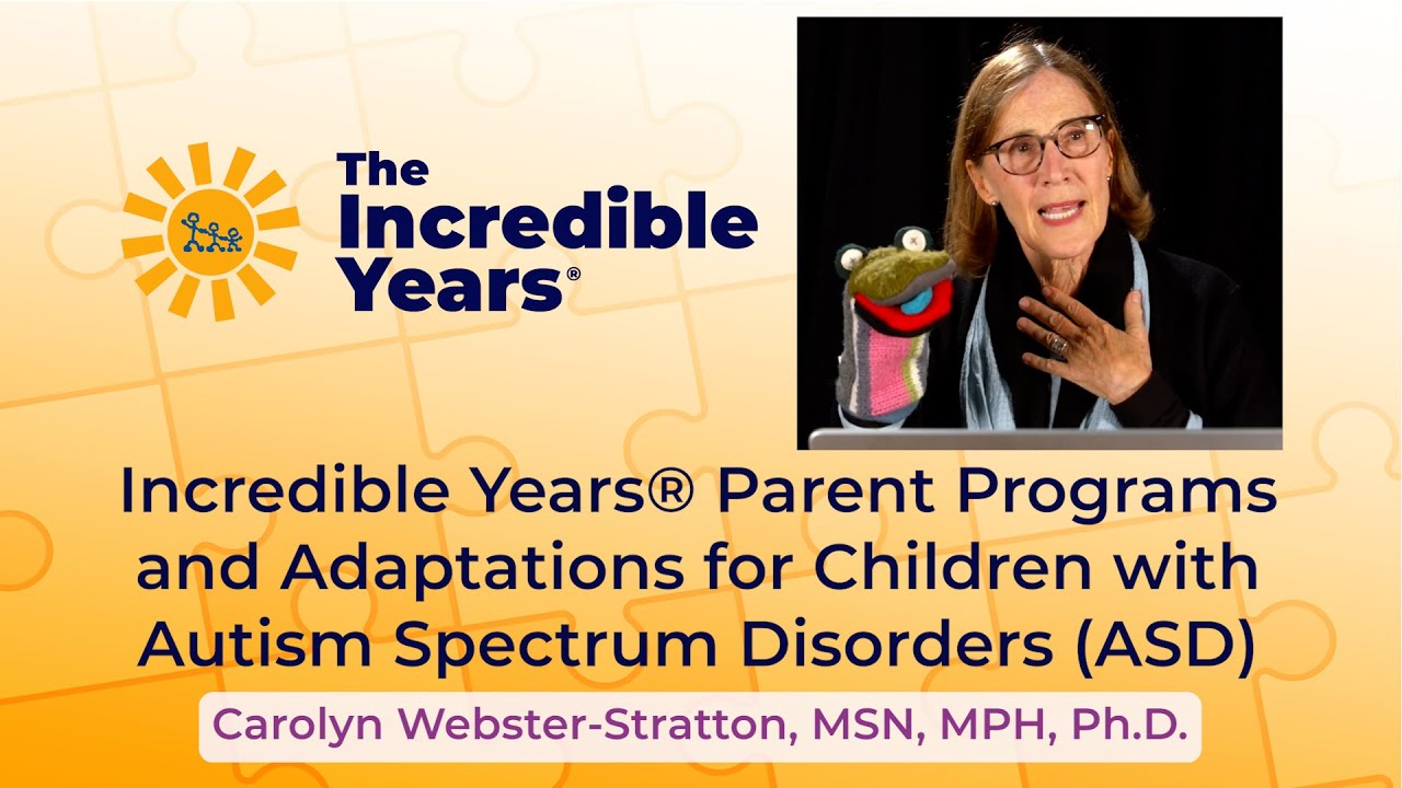 Adaptations for Children with Autism Spectrum Disorder ASD Incredible ...