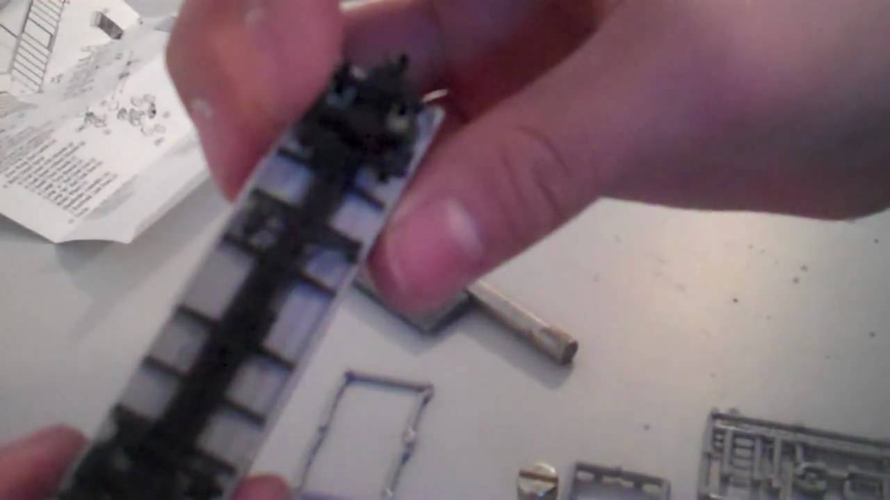 Building rolling stock kits PT-1 - YouTube