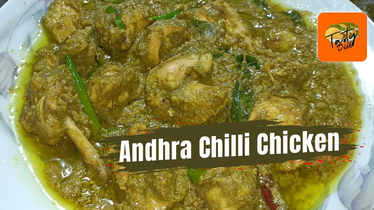 🔥 Andhra Style Green Chilli Chicken Recipe | Spicy & Flavorful South ...