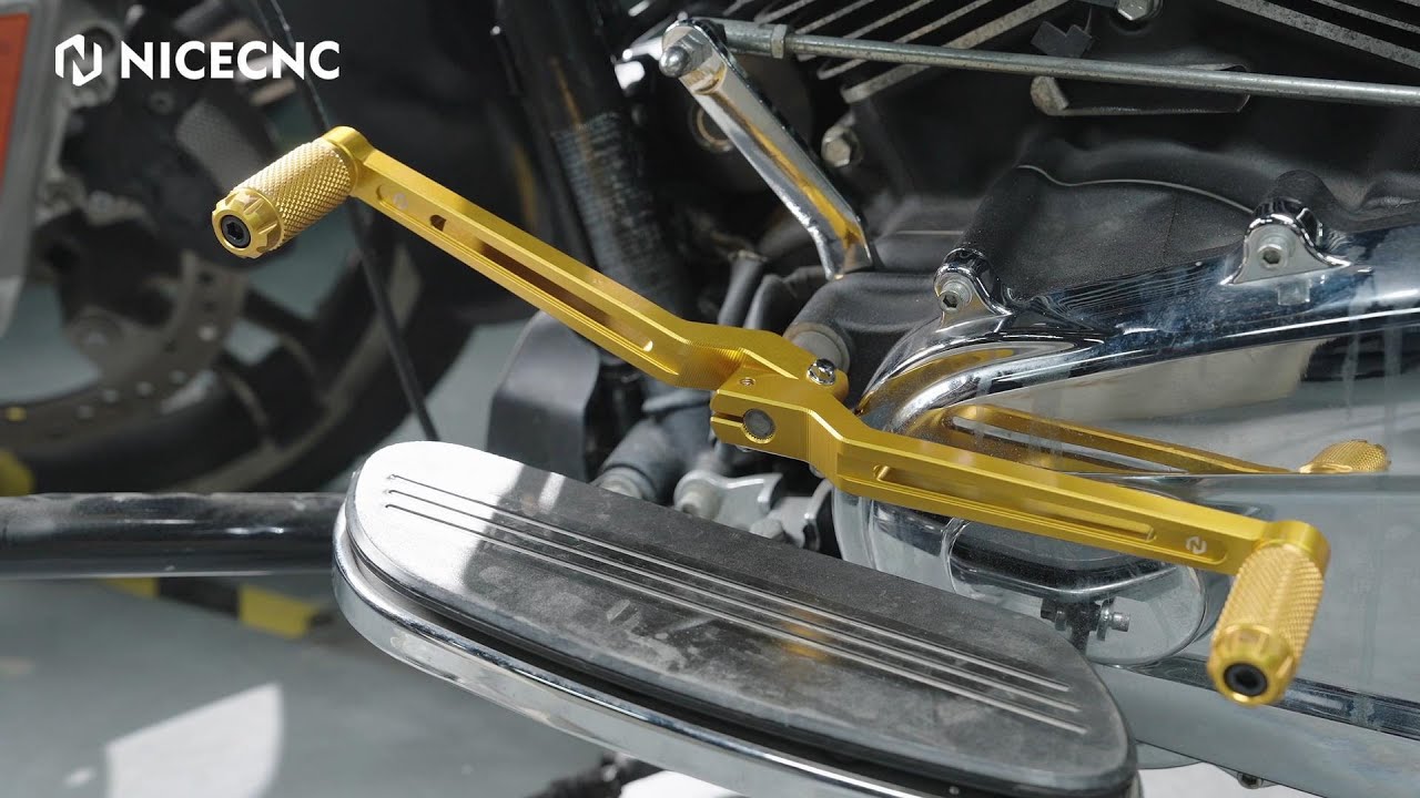 How to Install Extended Longer Heel Toe Shifter Levers - YouTube