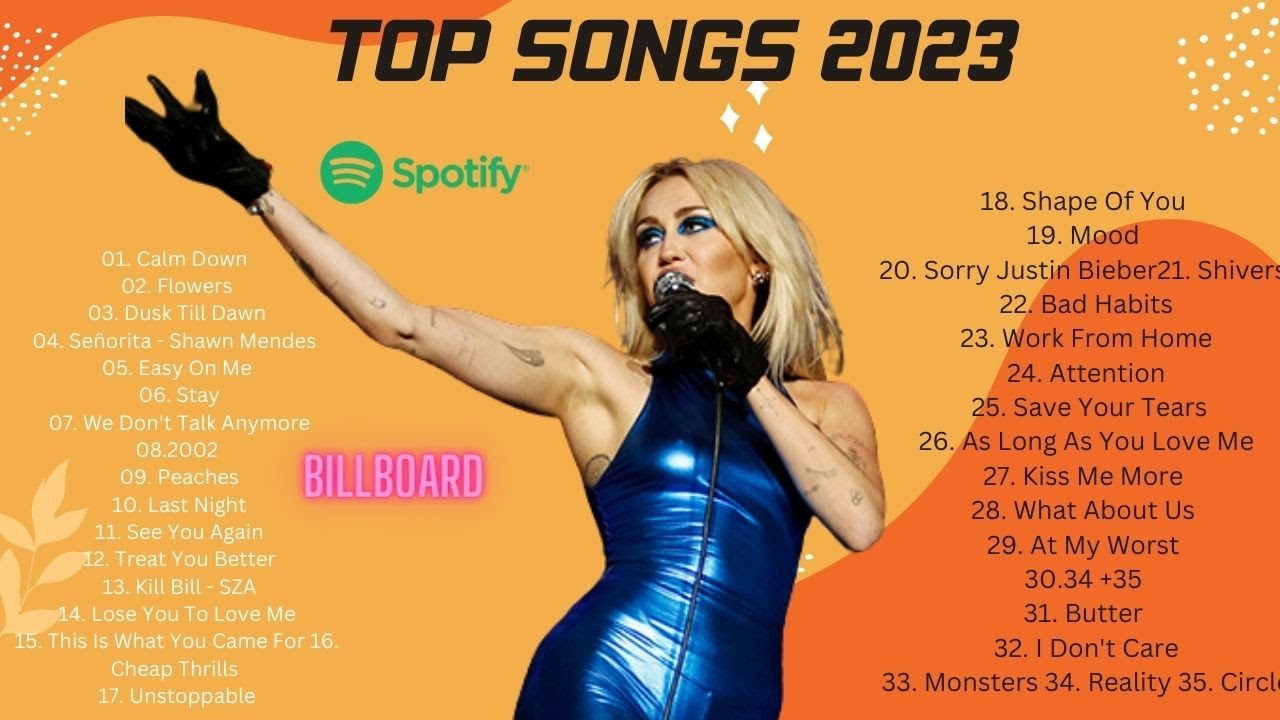 Top 40 Songs of 2022 2023 - Best English Songs 2023 - Billboard Hot 100 ...