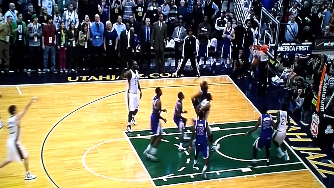 Gordon Hayward Game Winning Shot vs. Kings - YouTube