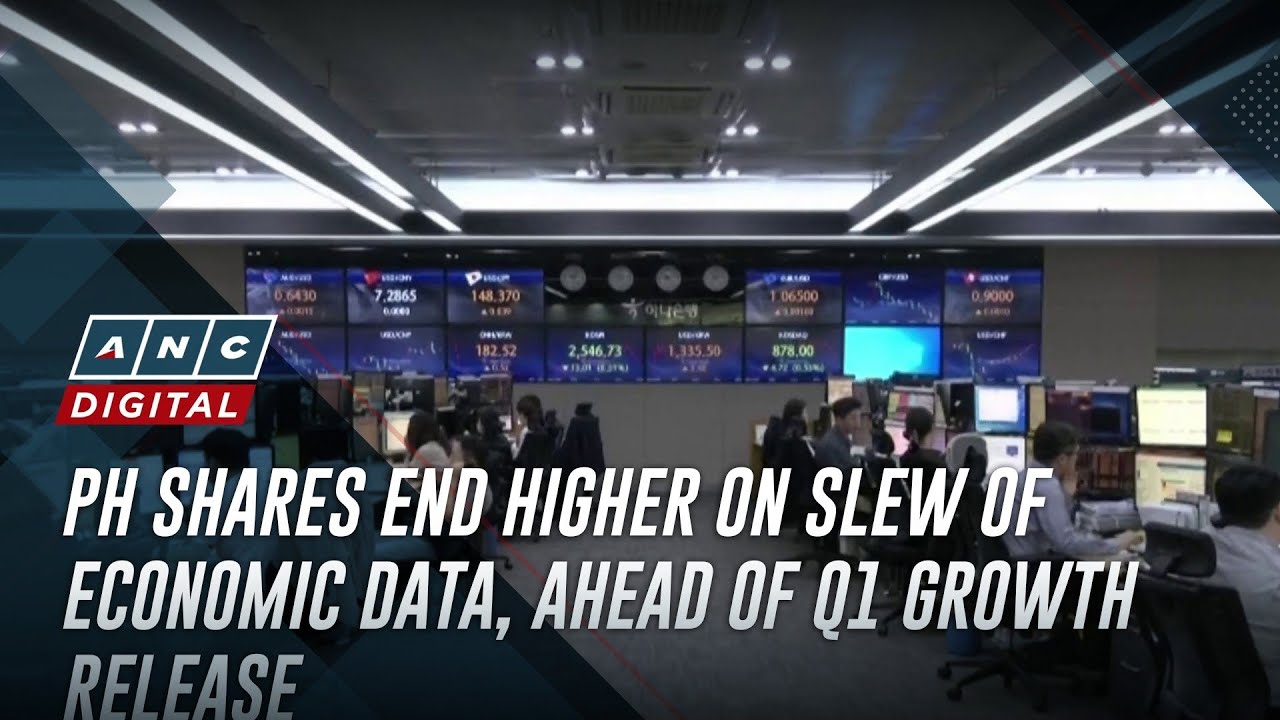 PH shares end higher on slew of economic data, ahead of Q1 growth ...