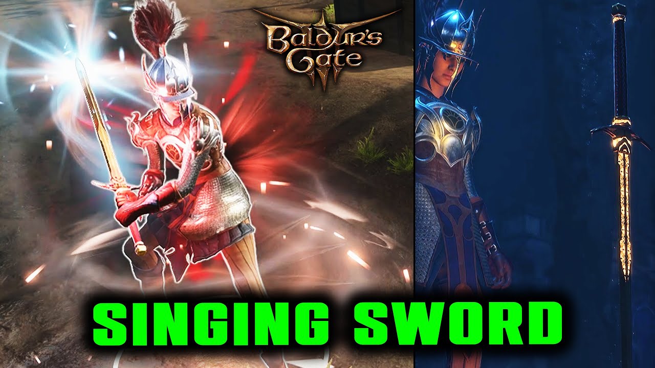 Legendary SINGING SWORD in Baldur's Gate 3 | How to Get Secret Weapon ...