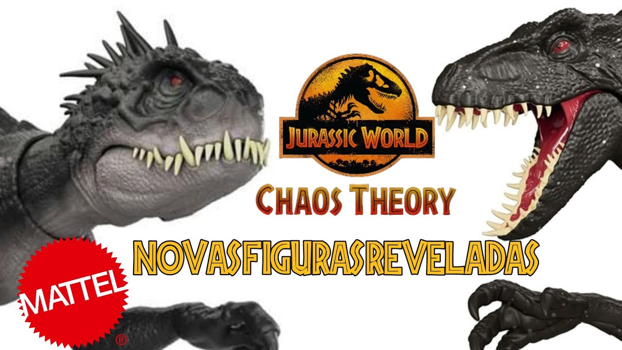 NOVAS FIGURAS REVELADAS DE JURASSIC WORLD DA MATTEL: INDORAPTOR E ...