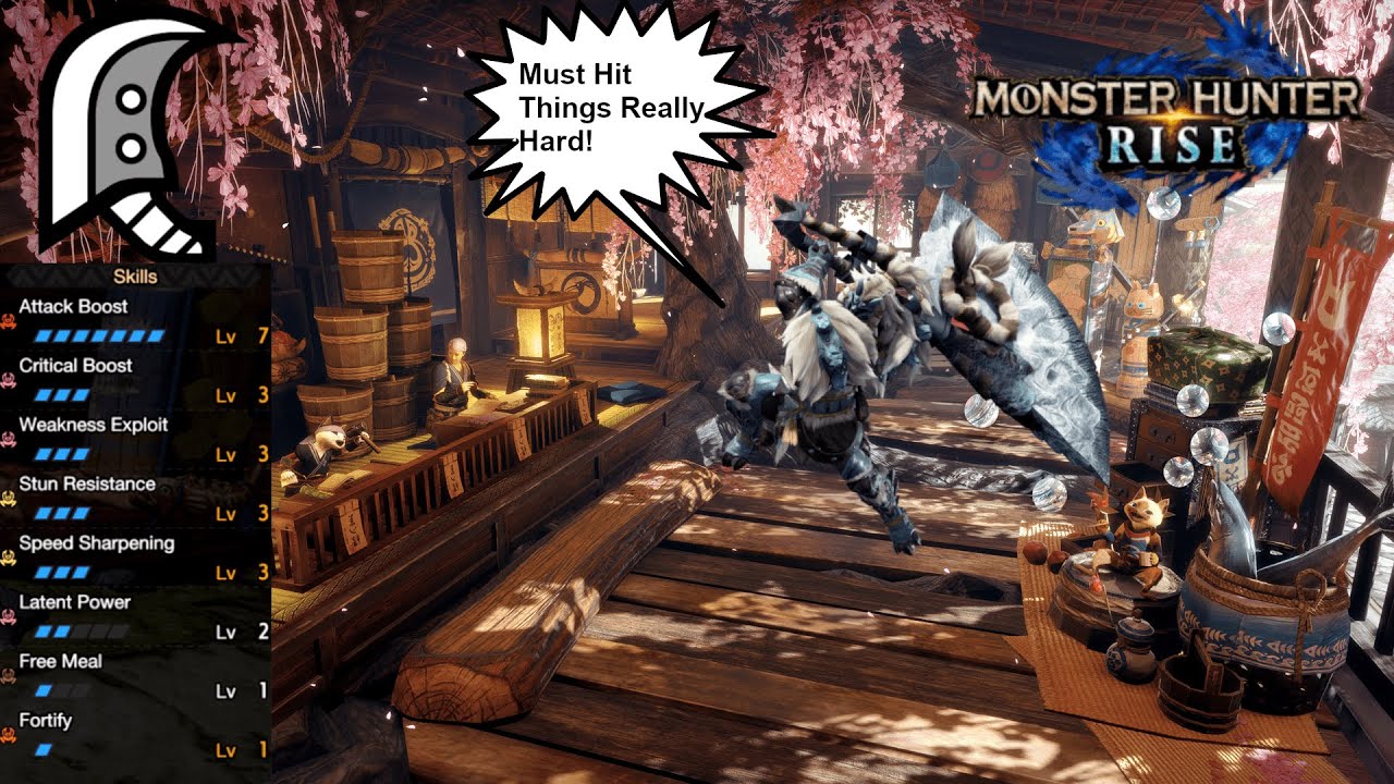 BEST GREATSWORD BUILD - Monster Hunter Rise! - YouTube