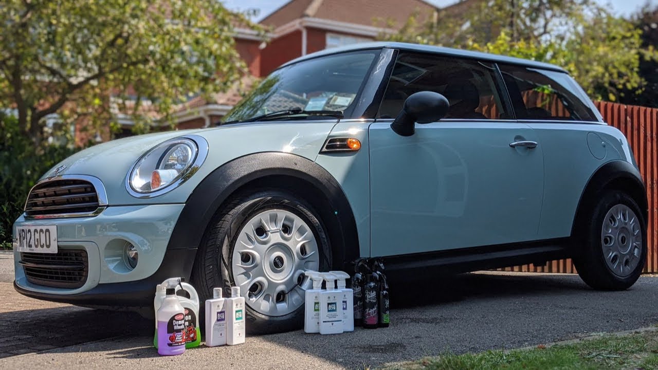 Deep Cleaning a FILTHY Mini Cooper | Full Car Detail and Amazing ...