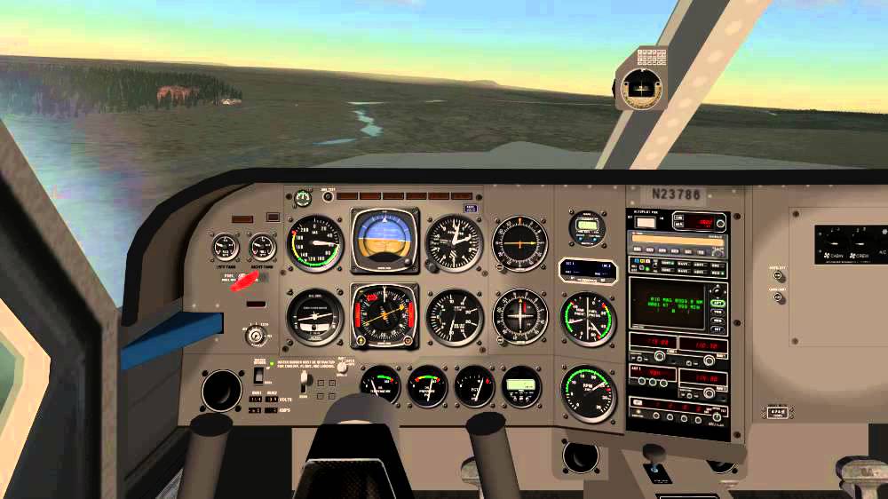 GA8 Airvan Float STOL Landing UXBC 800ft - YouTube