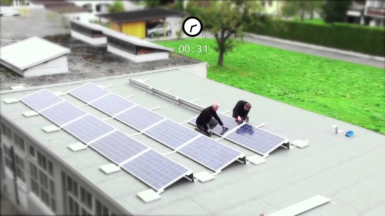 SST Solar -AeroCompact Southface Installation - YouTube