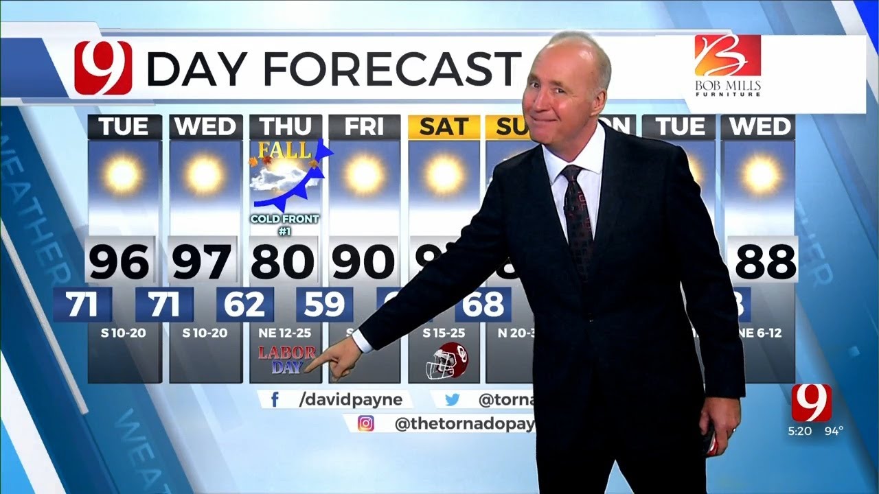 WATCH: The Holiday Graphics Don't Agree With David Payne - YouTube