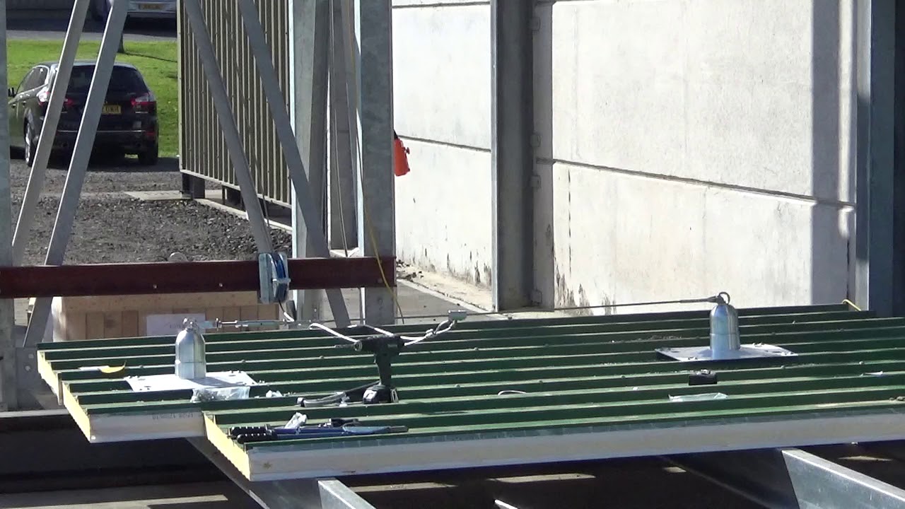 Roof Angel Rivet Fix 2 user lifeline, reduced rivets test - YouTube