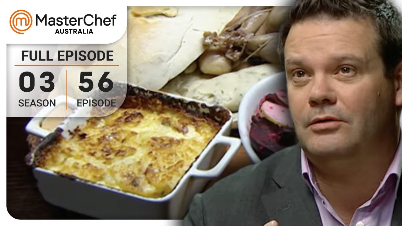 Classic Potato Dauphinoise Flavours! | MasterChef Australia | S03 E56 ...