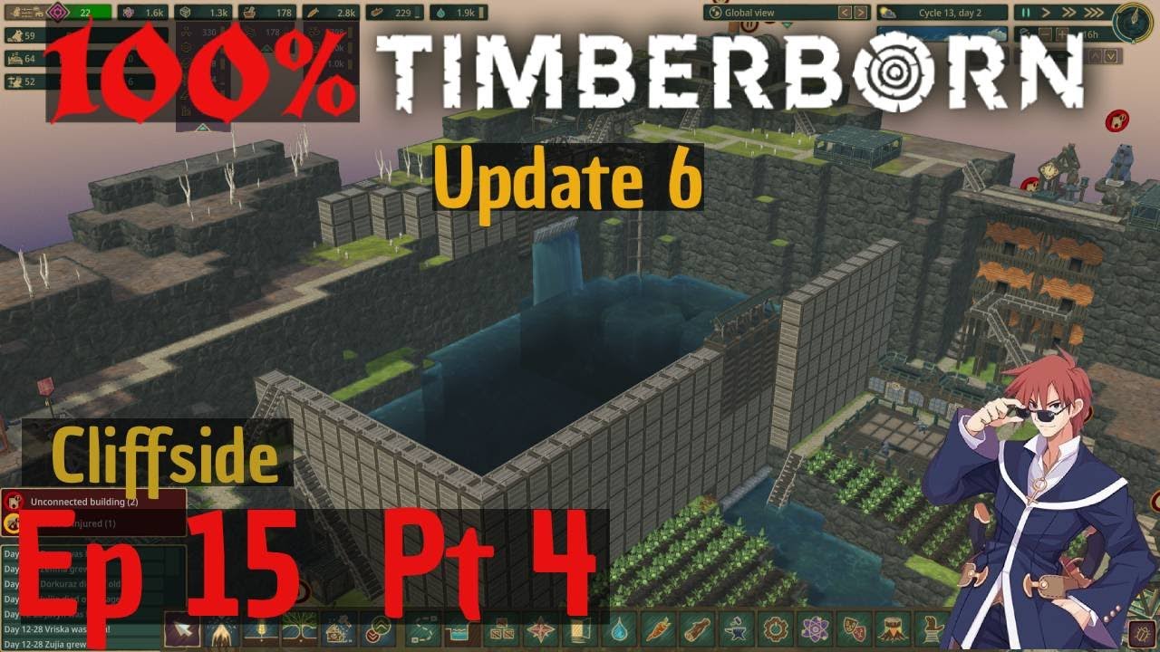 100% Timberborn | Update 6 | Episode 15 Cliffside - Part 4 - YouTube